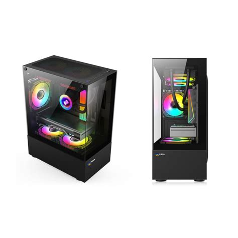 Keytech Robin Lite Matx Itx Gaming Pc Case Shopee Philippines