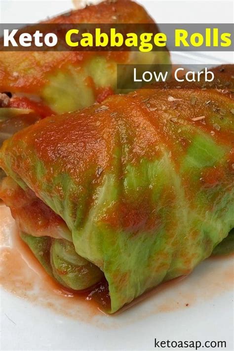 15 Low Carb Cabbage Rolls You Can Make In 5 Minutes Easy Recipes To