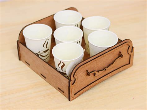 Laser Cut Wooden Serving Tray Svg Dxf Cdr Ai Pdf Free Download