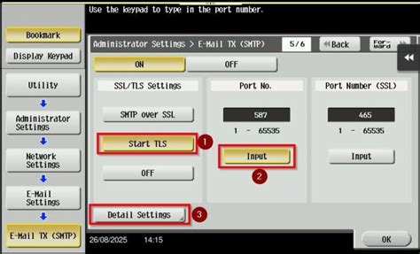 How To Setup Scan To Email Via Oauth 20 For Microsoft Konica