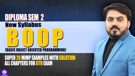 Boop 4320702 Super 20 Mimp Program For Gtu Exam Diploma Sem 2