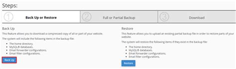 Layerstack Tutorials Layerstack How To Perform A Full Backup In Cpanel