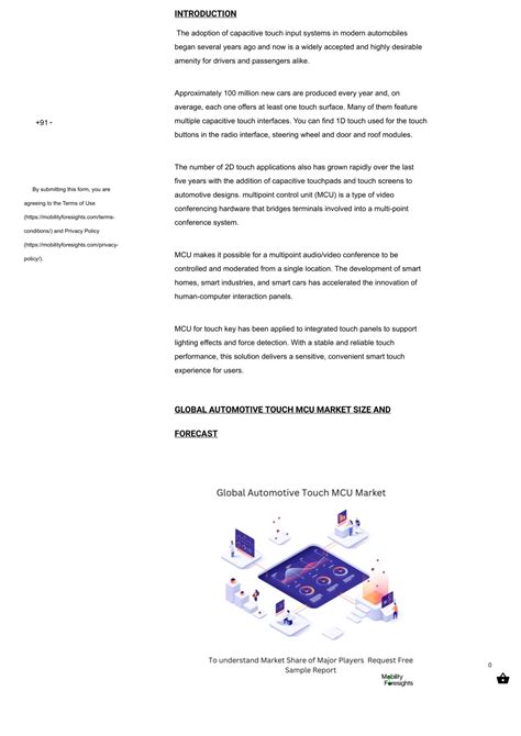 Ppt Global Automotive Touch Mcu Market 2023 2030 Powerpoint