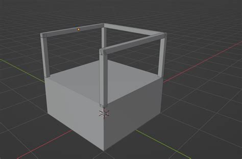 python extruding edges to square with correct rotation blender