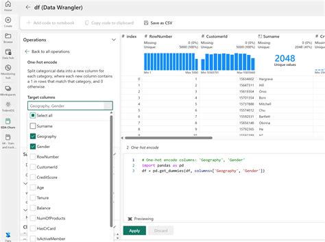 자습서 변동 예측 모델 만들기 평가 및 점수 매기기 Microsoft Fabric Microsoft Learn