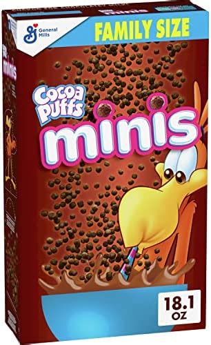 Cocoa Puffs Minis Chocolatey Breakfast Cereal Made With