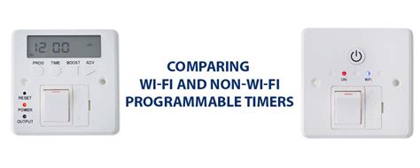 Comparing Wi Fi And Non Wi Fi Programmable Timers