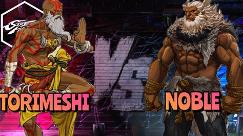 SF6 Torimeshi Dhalsim Vs Noble Akuma High Level Street Fighter 6