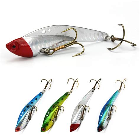 WATERBOY 7 5cm 25g Metal Hard Fishing Lure Sinking Vibe Blade Bait In