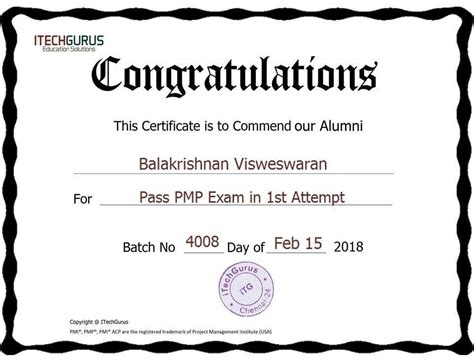 Itechgurus On Linkedin Congrats Balakrishnan Visweshwaran From The