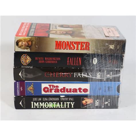 5 Pack Vhs Monster