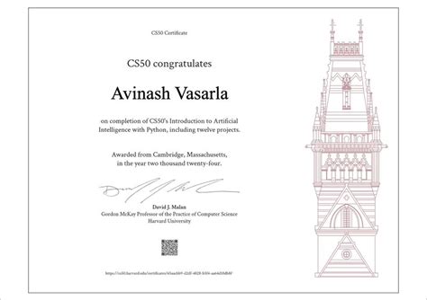 dr vasarla avinash on linkedin ai machinelearning python cs50