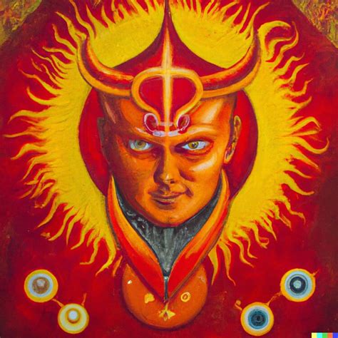 He King Paimon Imagined By An Ai What Do You Think Black Magick