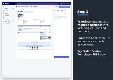 Order Printer Templates Ecommerce Plugins For Online Stores Shopify