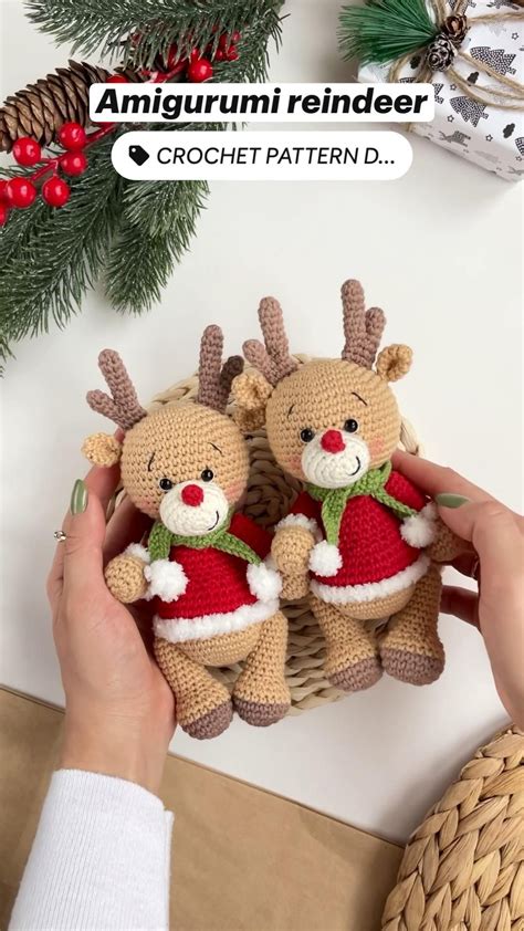 Amigurumi Reindeer Crochet Pattern Artofit