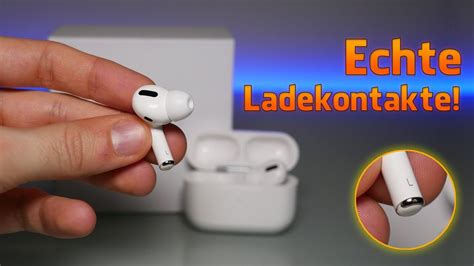 Fake Airpods Pro Mit Echten Ladekontakten I Pro Tws Deutsch Youtube