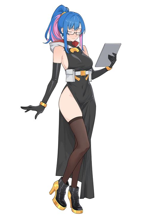 Kuso Otoko Uragoner Absurdres Highres 1girl Bare Shoulders Belt