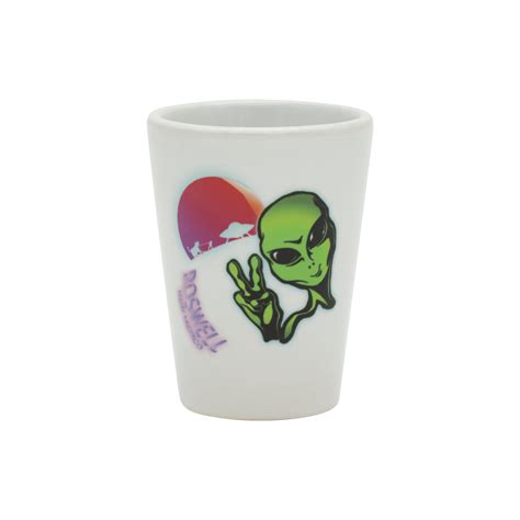 Sun Alien Shot Glass Invasion Station