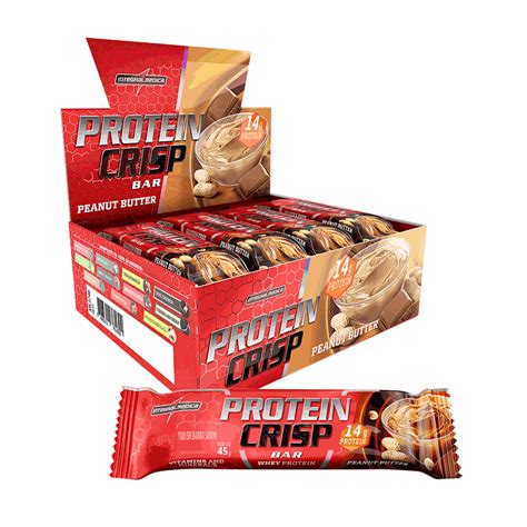 Barra De Proteina Crisp 45gr Peanut Butter Br