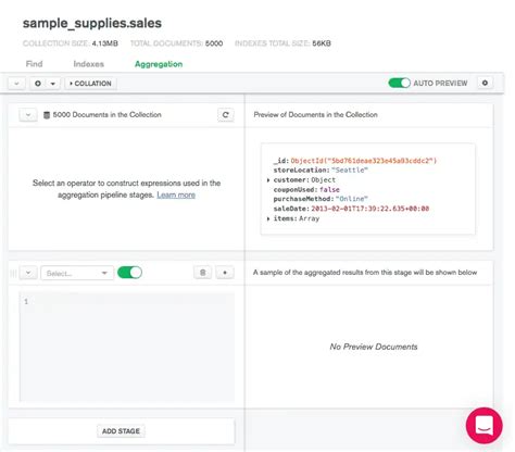 Aggregation Pipeline Builder Ops Manager V Mongodb Docs