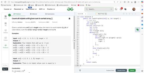 Dsa 60daysofcode Codingchallenge Geeksforgeeks Nariki Mahesh