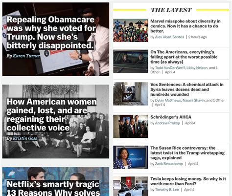 behind s homepage refresh vox product blog