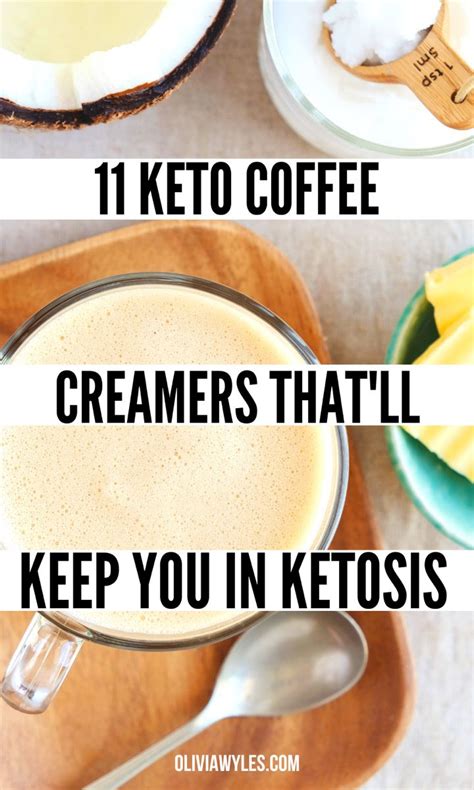 What To Put In Your Coffee On The Keto Diet Low Carb Coffee Creamer