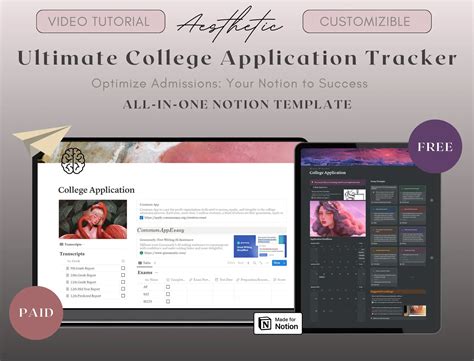 Simple University Template Notionhub
