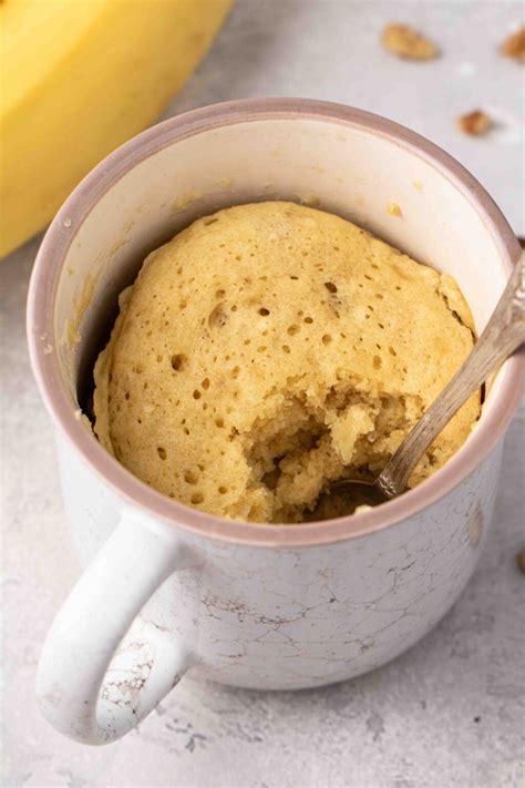 How To Make The Best Banana Bread Mug Cake Recipe Lifestyle Of A Foodie