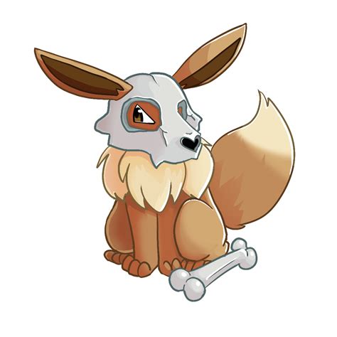5 Eevee X Cubone Fusion On Toyhouse