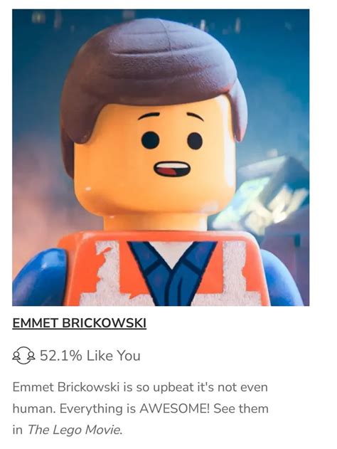 Emmet Brickowski The Lego Movie Lego Movie Everything Is Awesome