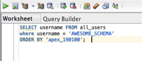 Managing The First Schema Provisioned In Apex Traust