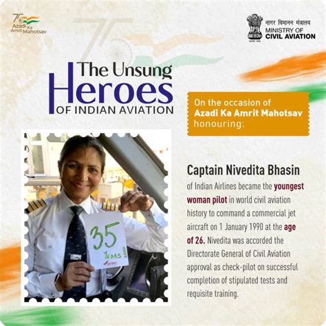 Nivedita Bhasin On Linkedin Unsungheroesofindianaviation Jrdtata Azadikaamritmahotsava 22