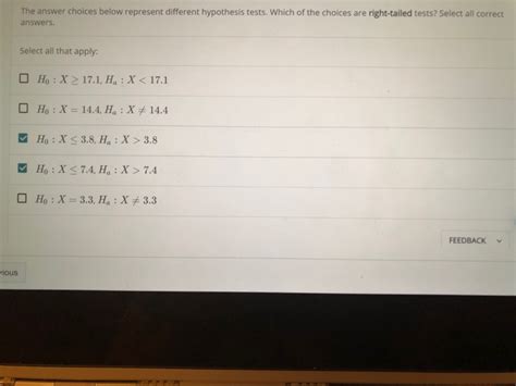 Solved The Answer Choices Below Represent Different