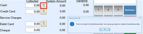 Pos35fnb Error Message Prompted During Cash Computation Autocount Resource Center