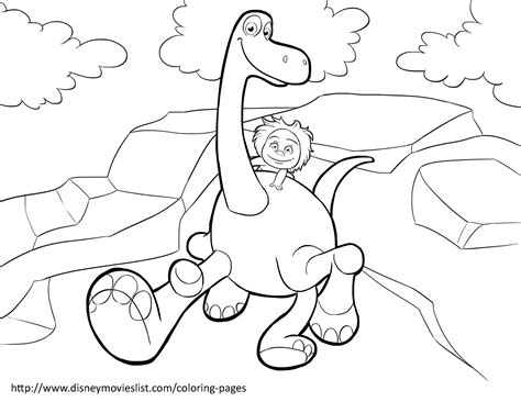 Coloriage Des Personnages Du Film Le Voyage D Arlo Spot Et Arlo