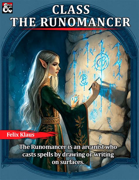 Class The Runomancer (5E) - Dungeon Masters Guild | DriveThruRPG