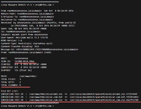 So Installieren Sie Linux Malware Detect Lmd Und Clamav Auf Centos 7 Howtoforge
