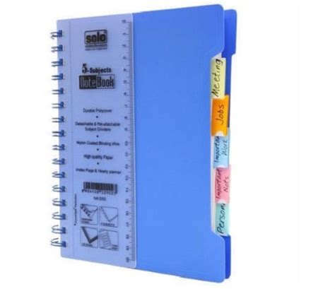 300 Pages B5 Size Rectangular Writing Notebook For Writing Spiral At