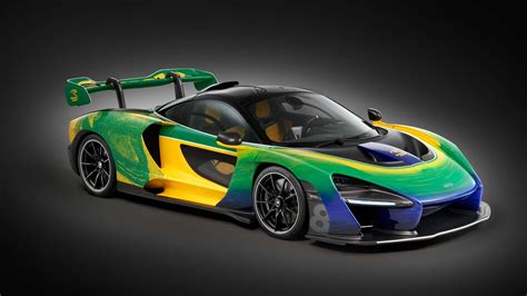 McLaren Senna tem rosto do piloto em homenagem para GP de Mônaco