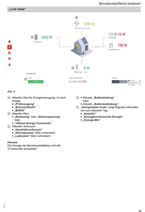 Live View Viessmann Gridbox Bedienungsanleitung Seite 13 Manualslib