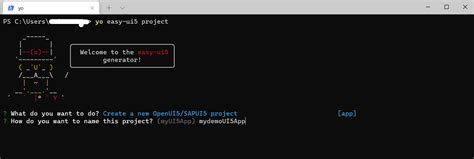 Easy UI5 Generator Scaffolding UI5 Projects Made Easy