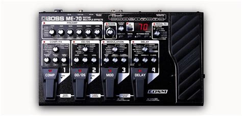 Test: Boss ME-70, Gitarren Multi-Effektgerät - AMAZONA.de
