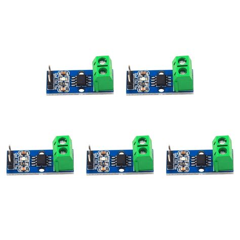 Dqrwqpou Módulo Sensor Corriente Hall Rango 5a20a30a Acs7125a 5a