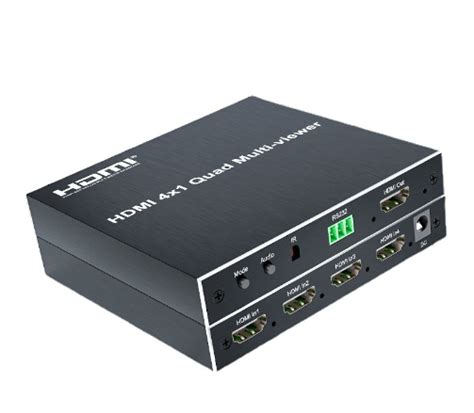 HDMI 4X1 Quad Multi Viewer 4 HDMI In 1 Monitor Output VERBAL BD