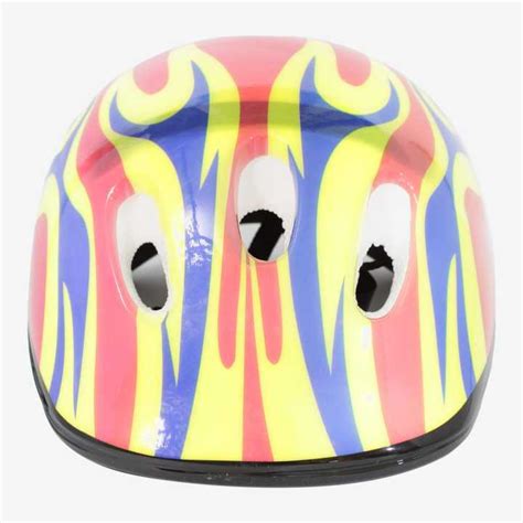 Red Yellow Colored Cycle Helmet Np