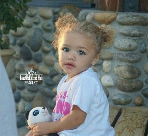 Kaia 1 Year • Mom Italian Irish And German • Dad African American