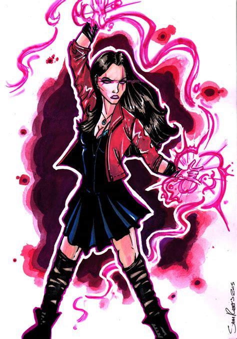 Scarlet Witch Avengers Age Of Ultron By Samrogers On Deviantart
