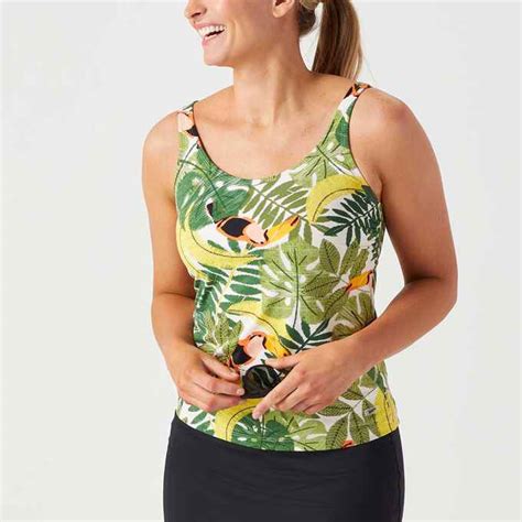 Womens Suit Up Swim Built In Bra Tankini Duluth Trading Company