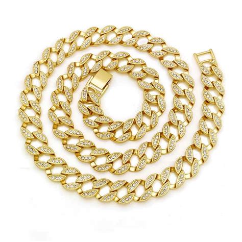 Iced Out Chains Hip Hop Chain